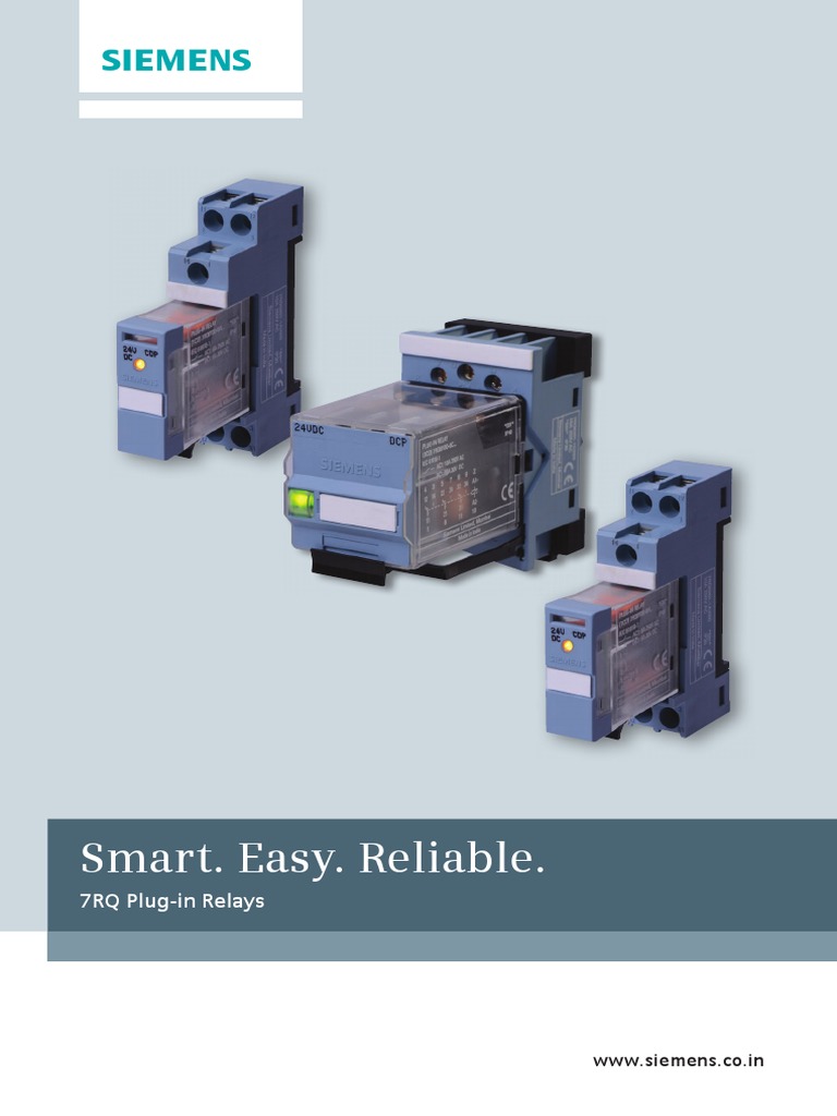 Plug in Relays Catalogue | PDF | Relay | Switch