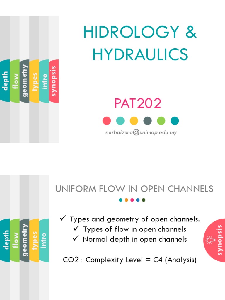 Open Channel Flow Analysis | PDF | Fluid Dynamics | Pressure