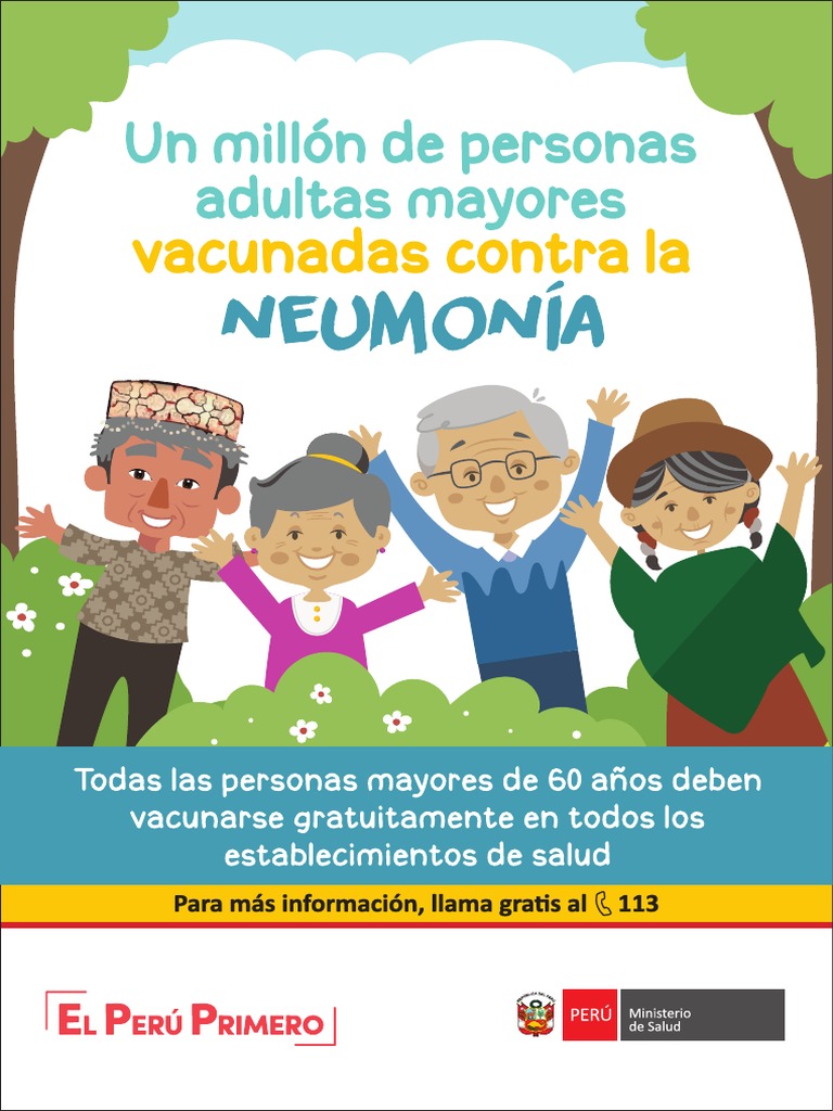 Neumonía Adulto Mayor Afiche A2 F | PDF