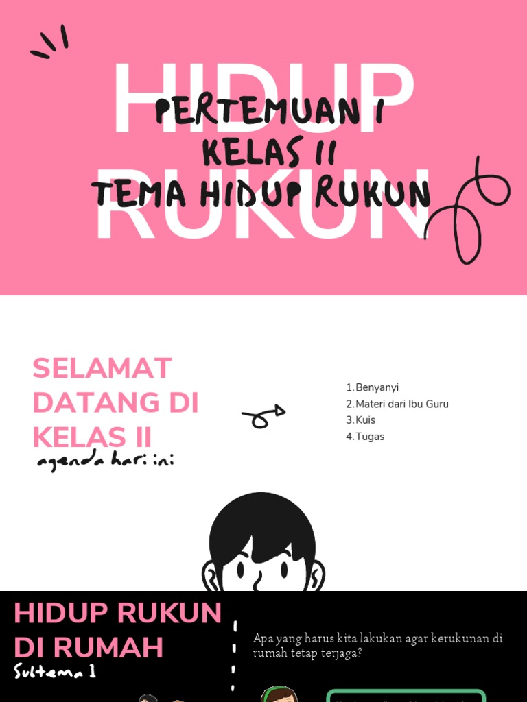 Materi Hidup Rukun | PDF | Fiksi Umum