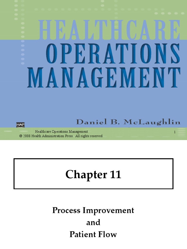 CH 11-Process-Improvement-and-Patient-Flow | PDF | Patient | Health Care