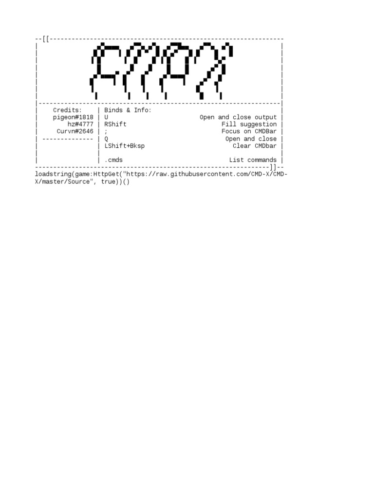 Roblox FE Script Admin Commands 650 Commands | PDF