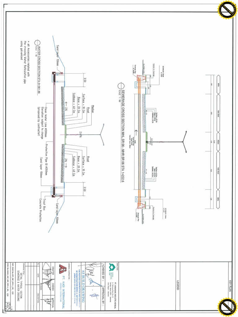 Typical Connection Two Manhole | PDF