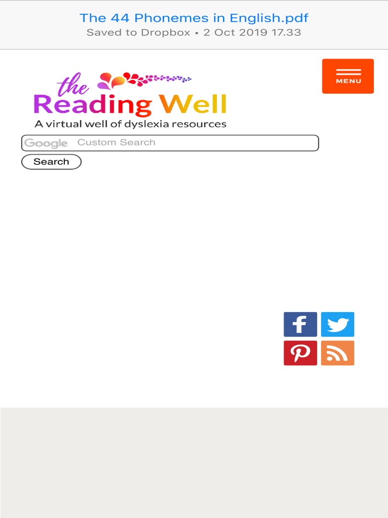 The 44 Phonemes in English | Download Free PDF | Phoneme | Alphabet