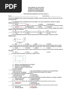Grade 7 Science Examination Second Quarter | PDF | Plants | Reproduction