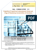 General Chemistry 2 Reviewer PDF | PDF | Solubility | Solvation
