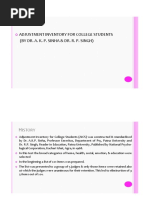 1.SACQ - Student Adaptation To College | PDF | Mental Health | Mental ...