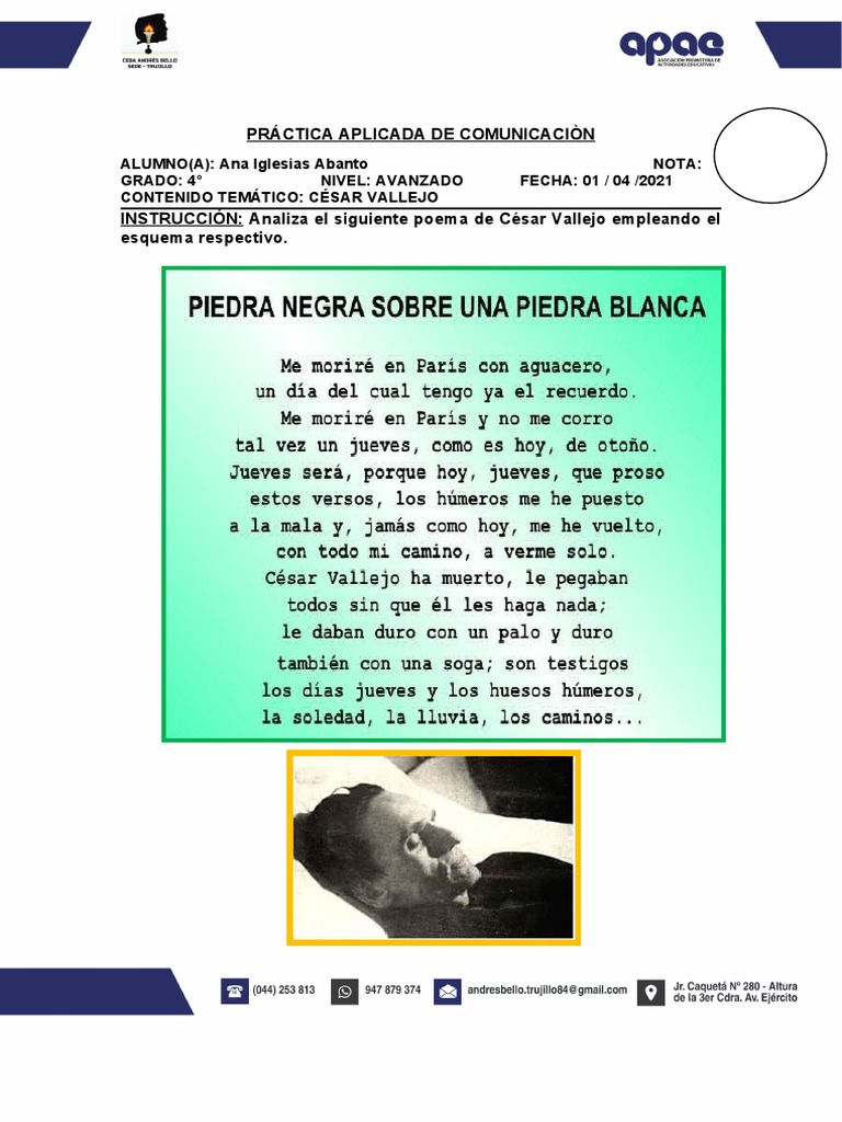 A Piedra Negra Sobre Piedra Blanca | PDF | Poesía | Clásicos