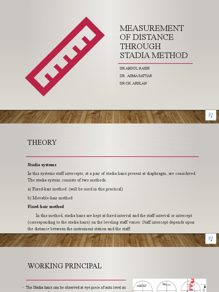 Practical # 6 Measurement of Distance by Stadia Method | PDF ...
