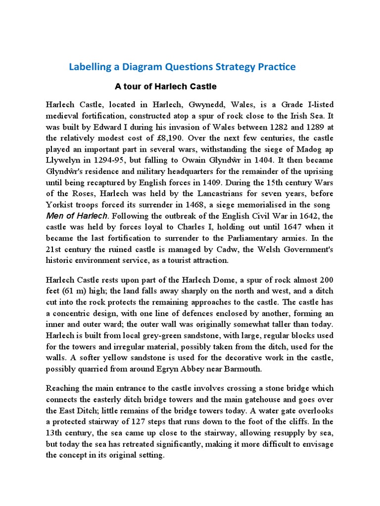 Labelling A Diagram Questions Strategy Practice | PDF | Buildings And ...