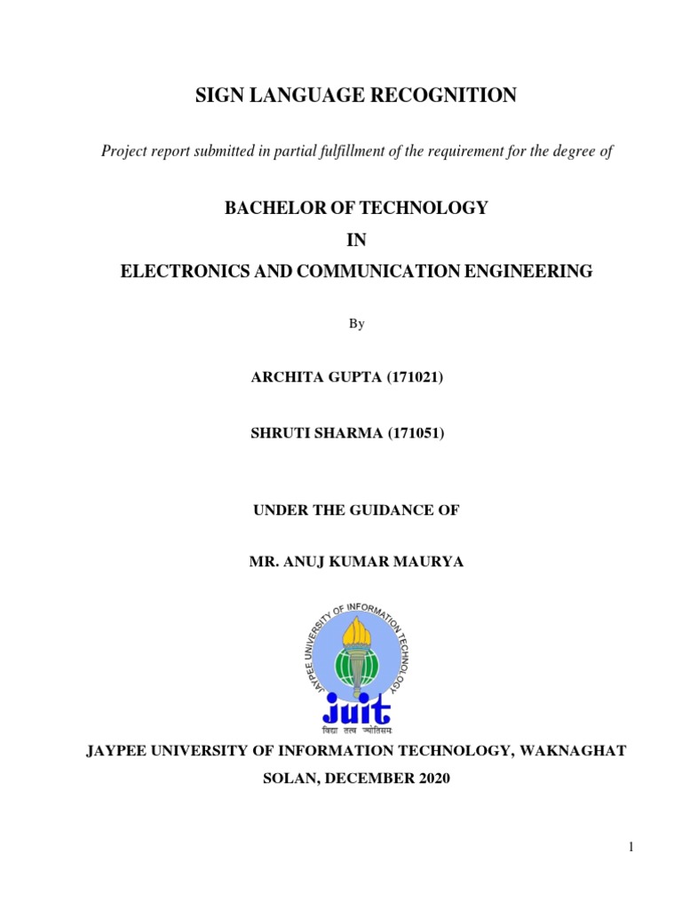 Final Report | PDF | Artificial Neural Network | Artificial Intelligence