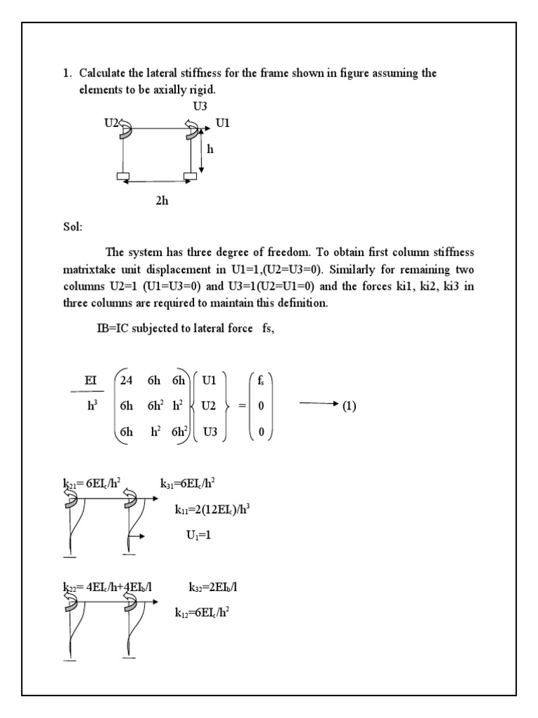 Assignment 1 Fundamentals of Dynamics Class Room Solution | PDF ...