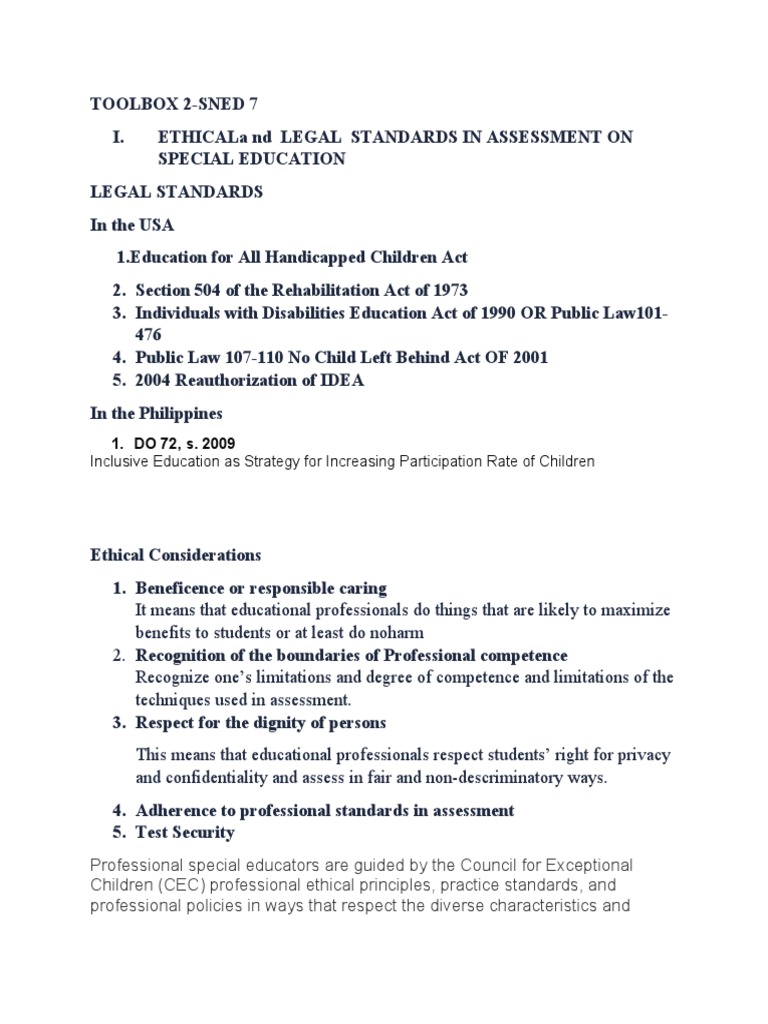 Inclusive Education As Strategy For Increasing Participation Rate of ...