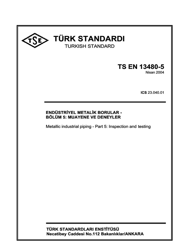 Ts en 13480 52004 | PDF