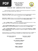 Demand Letter Format - Tagalog | PDF