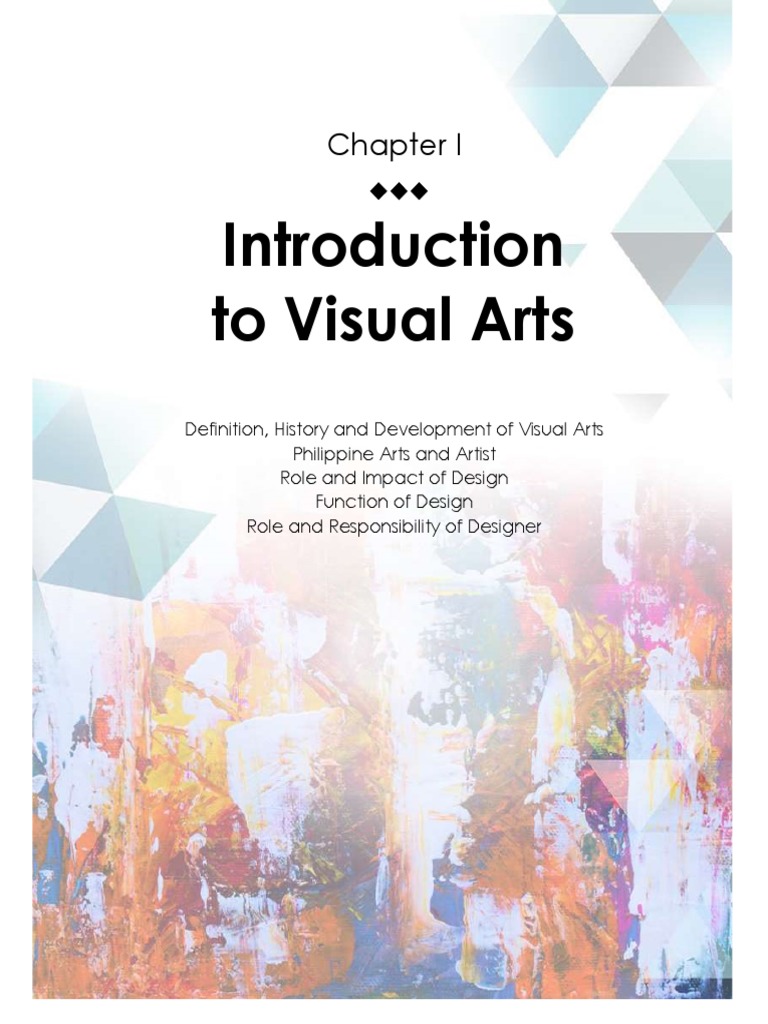Lesson 1 Defintion of Visual Arts | PDF | Fine Art | Decorative Arts