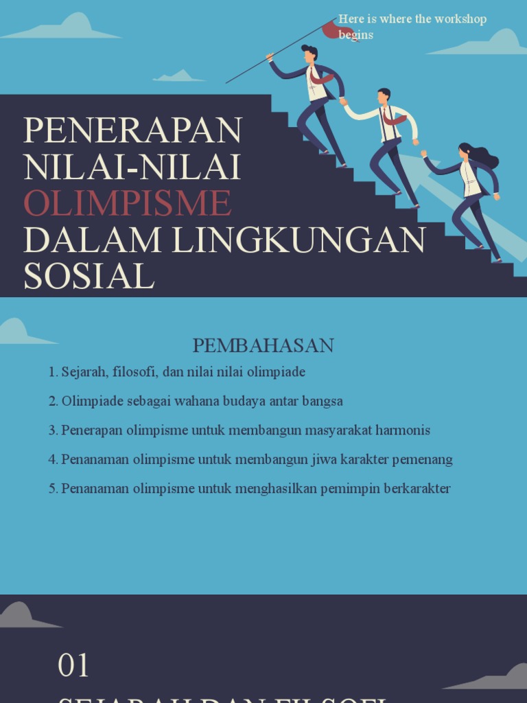 Penerapan Nilai Olimpisme Dalam Lingkungan Sosial | PDF