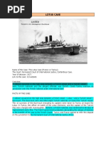 Lotus Case | PDF | Jurisdiction | International Law