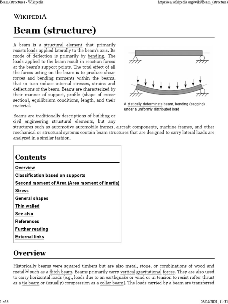 Beam (Structure) | PDF | Beam (Structure) | Economic Sectors