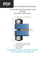Bolt Root and Tensile Stress Areas | PDF | Screw | Tools