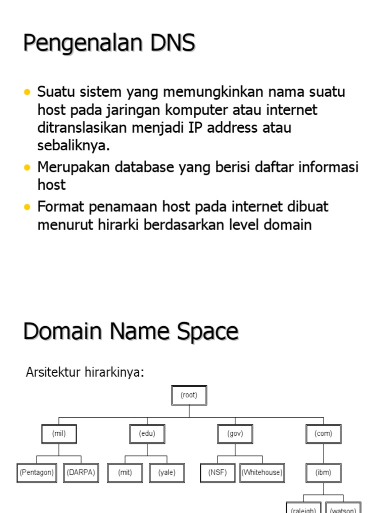 Domain Name System (DNS) | PDF