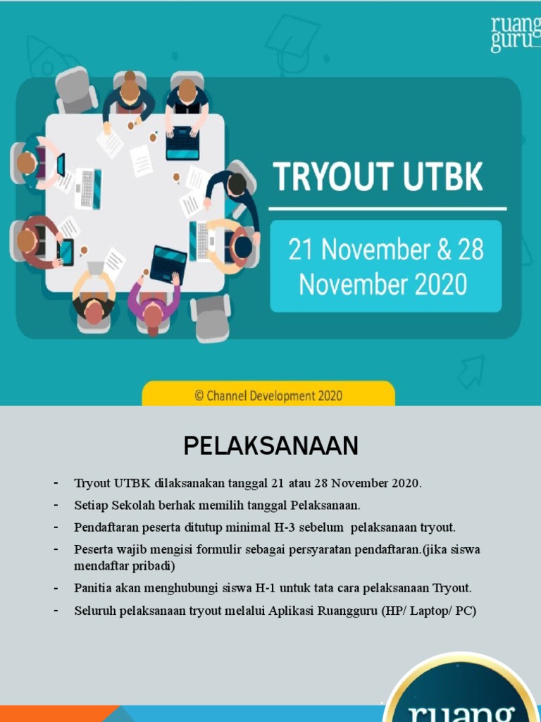 Tryout UTBK Ruangguru Batch 3 | PDF