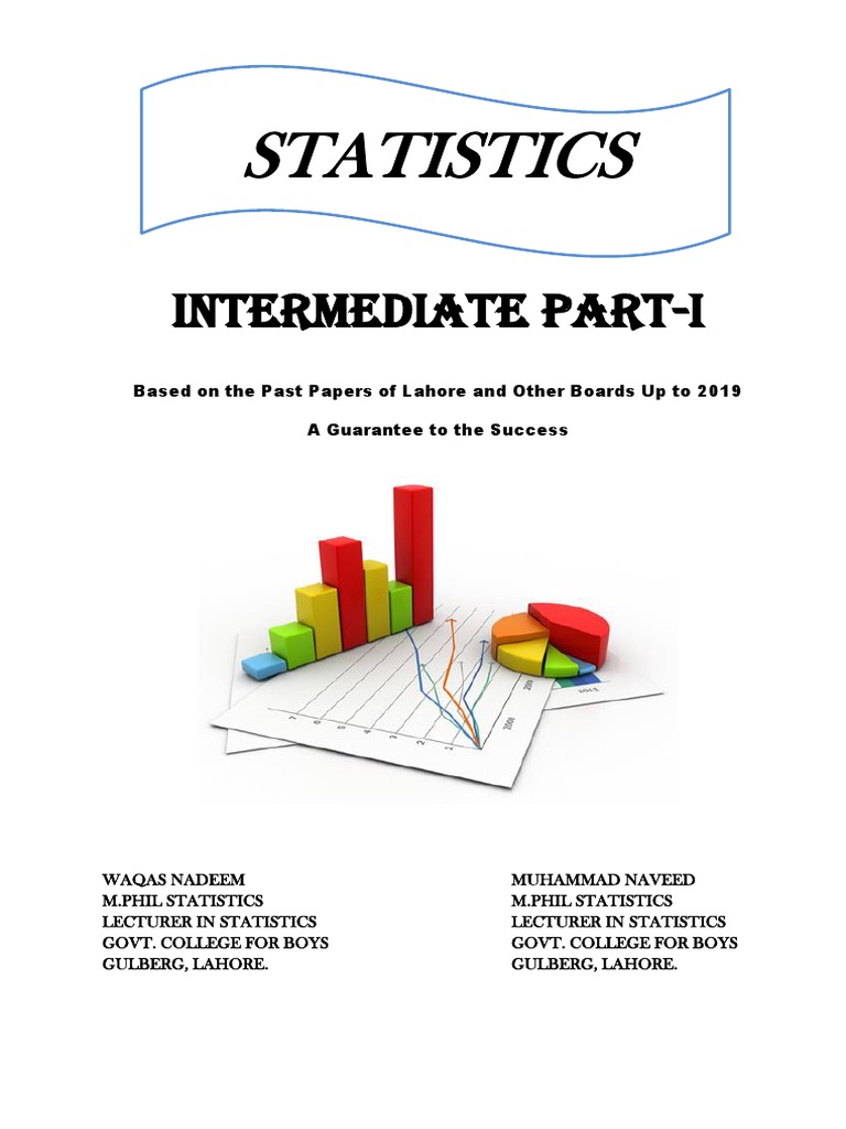 1st Year Statistics Guide for ICS | PDF | Mean | Mode (Statistics)