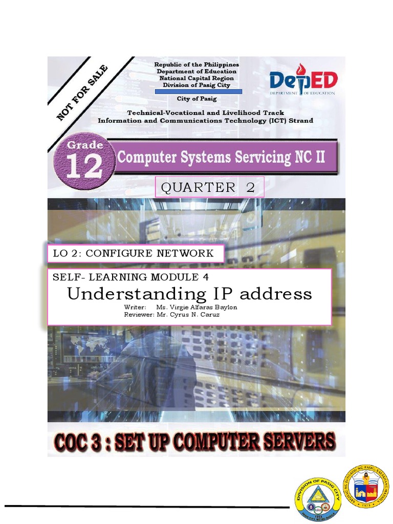 TVL - CSS12 - Q2 - M4 | PDF | Ip Address | I Pv6