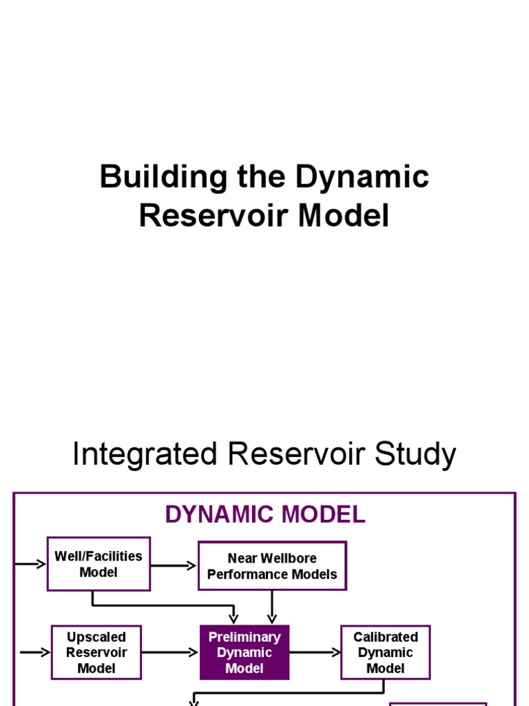 Dynamic Reservoir Modeling Guide | PDF | Mathematical Model | Petroleum ...