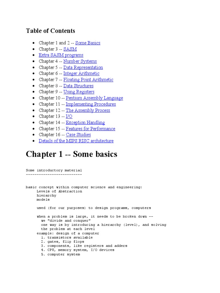 Assembly Language | PDF | Significant Figures | Assembly Language