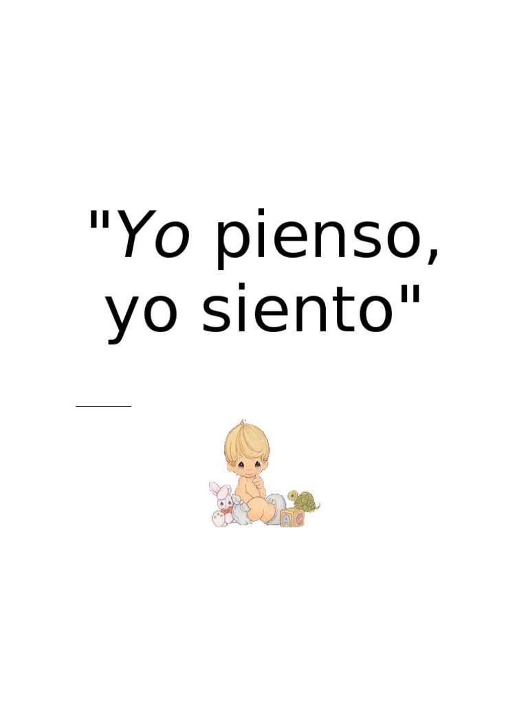 Test "Yo Pienso, Yo Siento" | PDF | Sicología | Estudiantes