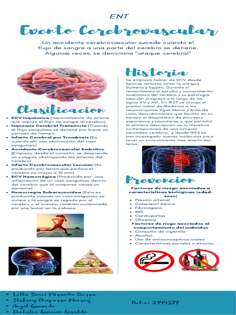 Enfermedad Cerebrovascular (Ecv) | PDF | Carrera | Isquemia