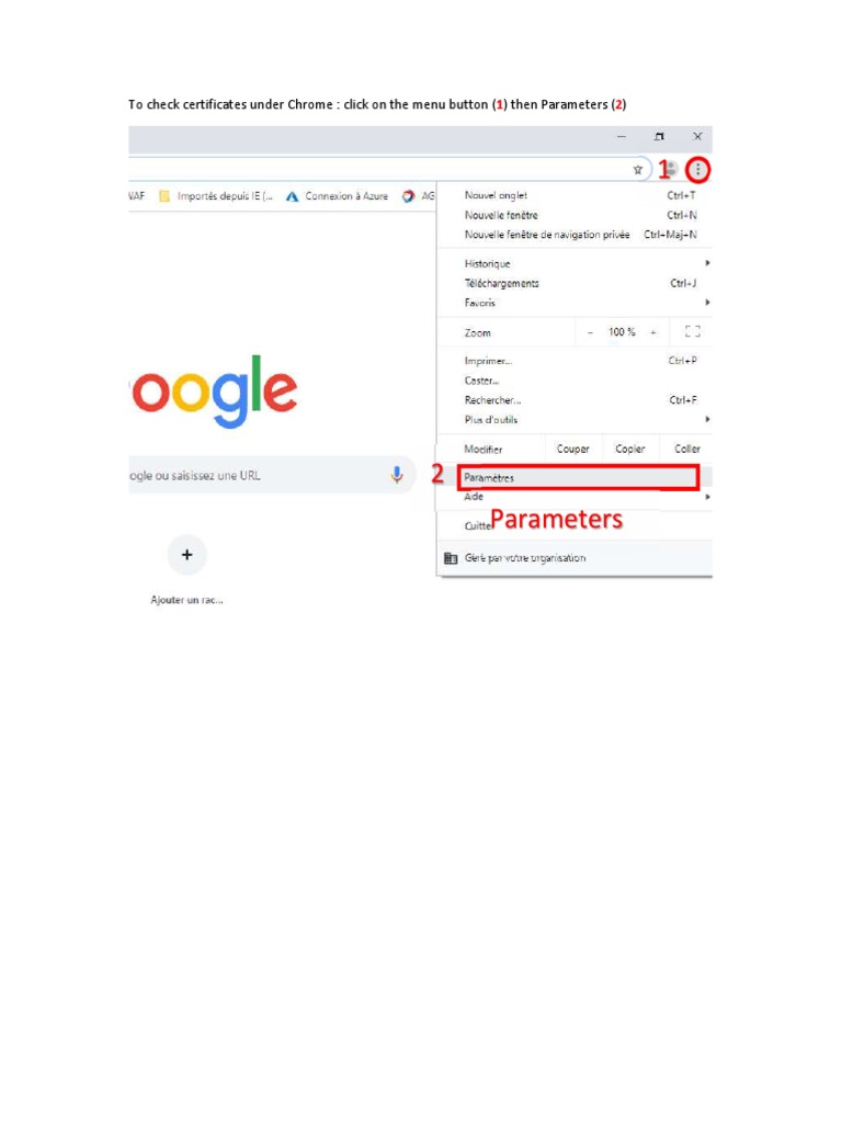 Manage SSL Certificates in Chrome | PDF