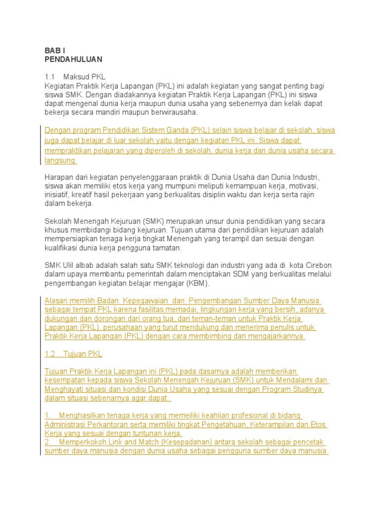 Contoh Laporan | PDF | Karier & Perkembangan | Teknologi & Rekayasa