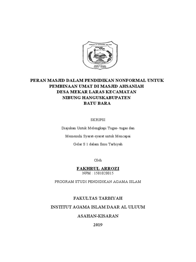 Sampul Proposal | PDF