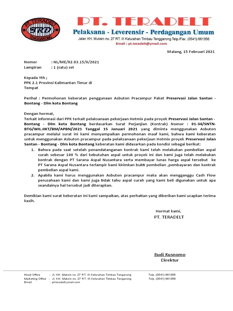 Surat Keberatan | PDF