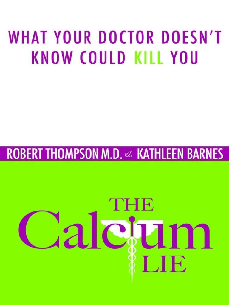 The Calcium Lie What | PDF | Salt | Sodium