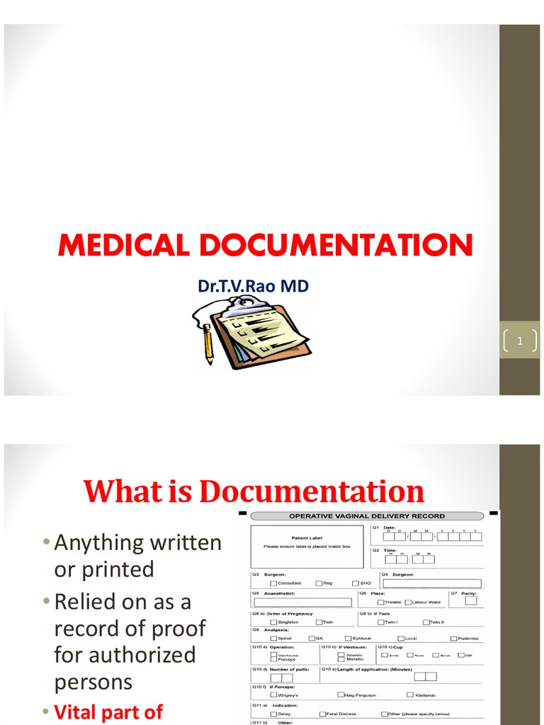 Medical Documentation | PDF | Health Care | Medical Record