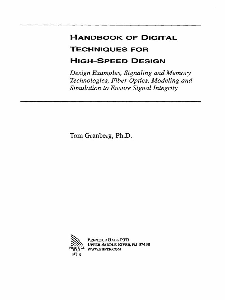 High-Speed Digital Design Handbook | PDF | Dynamic Random Access Memory ...