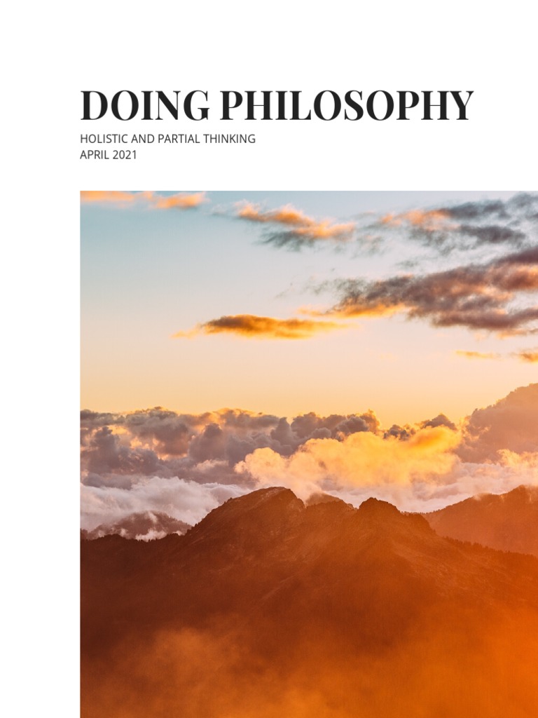 Holistic and Partial Thinking | PDF | Cognitive Science | Psychology