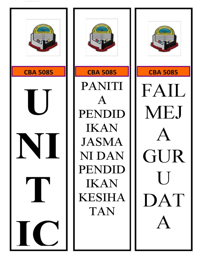 Label Tepi Fail | PDF