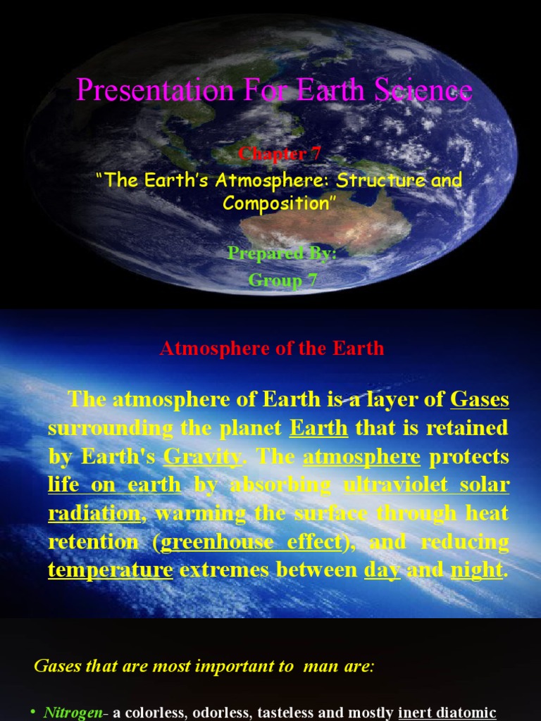 Earth's Atmosphere: Structure & Composition | PDF | Fog | Atmosphere Of ...