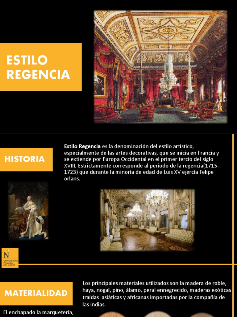 Estilo Regencia: Arte y Mobiliario | PDF | Clásicos