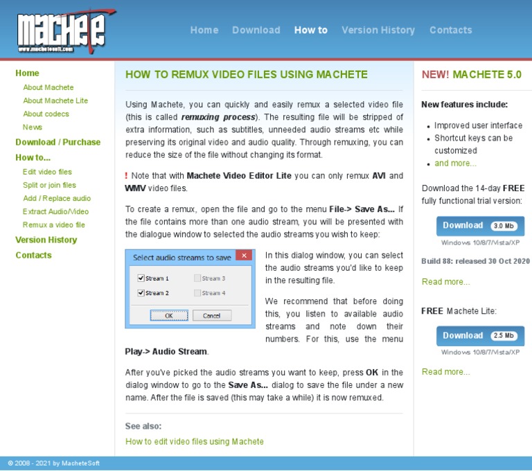 How To Remux WMV, AVI, MP4, MKV Files With Miltiple Audio Tracks | PDF ...