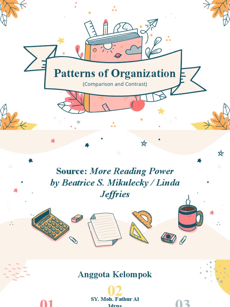 Group 3 - Patterns of Organization (Comparison and Contrast) | PDF ...