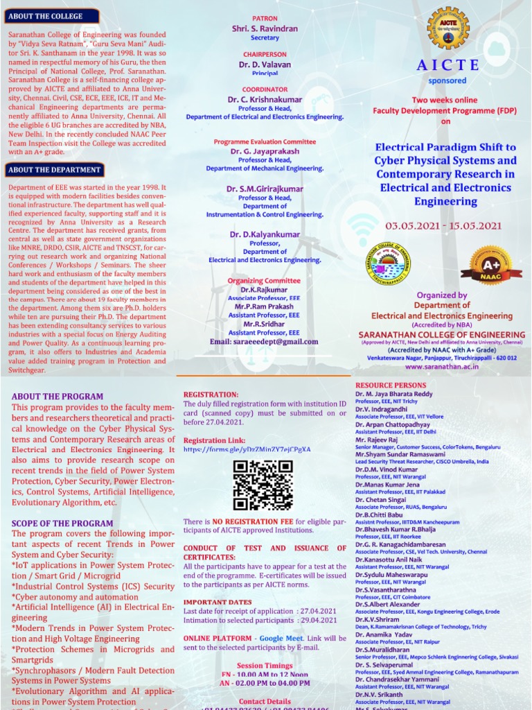 FDP Brochure | PDF