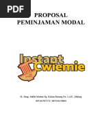 Contoh Proposal Usaha Untuk Mencari Investor | PDF