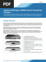 Huawei NetEngine AR611W Enterprise Router Datasheet | PDF | Virtual ...