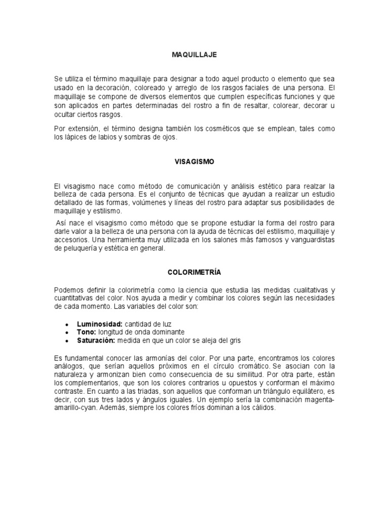 COLORIMETRÍA | PDF | Color | Amarillo