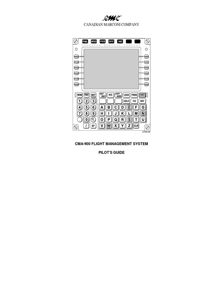 FMS CMA-900 924-990454-000 Pilots Guide | PDF | Aviation | Aerospace ...